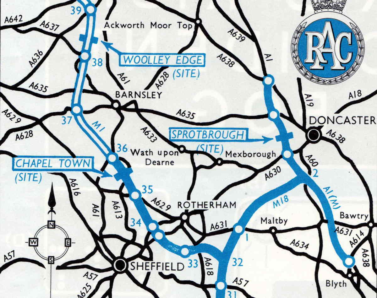 Ten service areas that never existed | Roads.org.uk STAGE